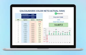 Calculadora de Valor Presente Neto (VPN) en Excel