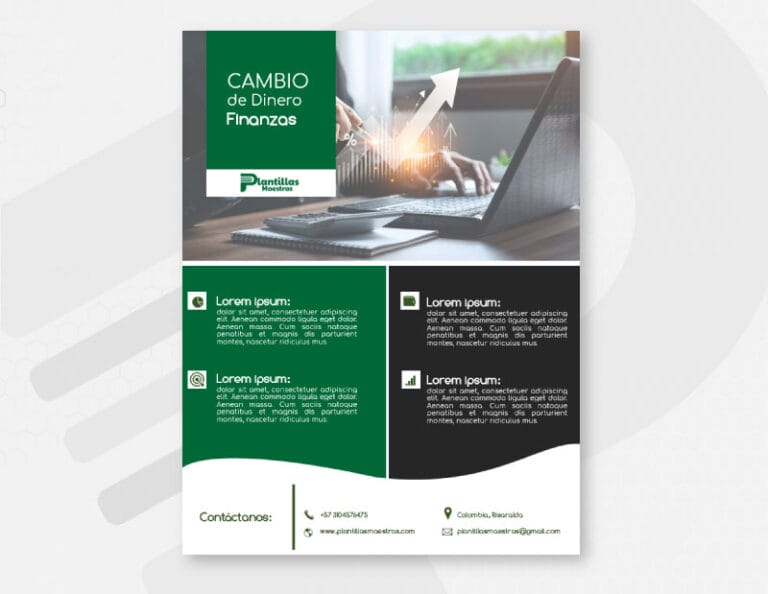 Portadas Verdes en Word | Plantillas Maestras