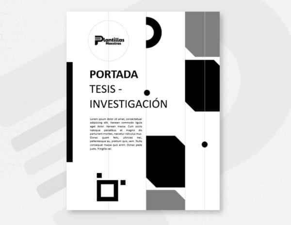Portadas Formales en Word | Diseños Profesionales y Gratis