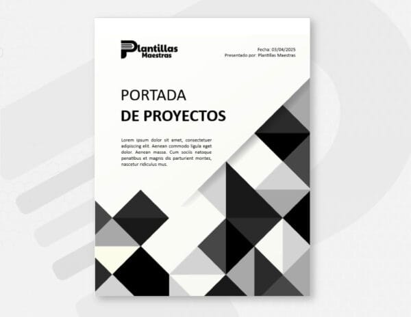 Portadas Abstractas en Word | Diseños Únicos y Modernos