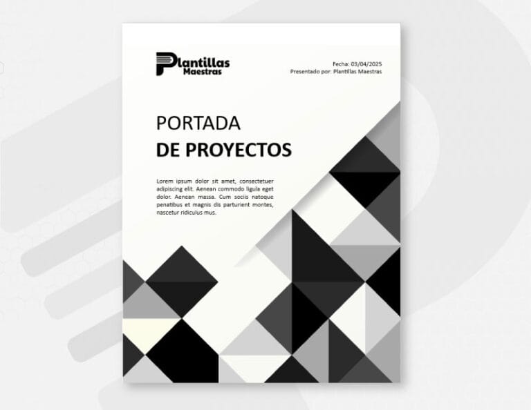 Portadas Formales en Word | Diseños Profesionales y Gratis