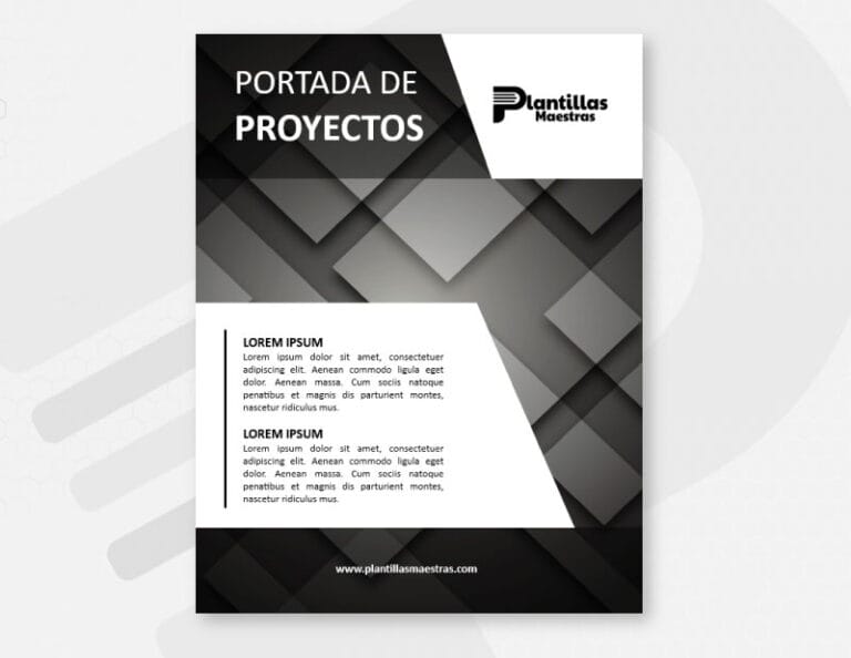 Portadas Formales en Word | Diseños Profesionales y Gratis
